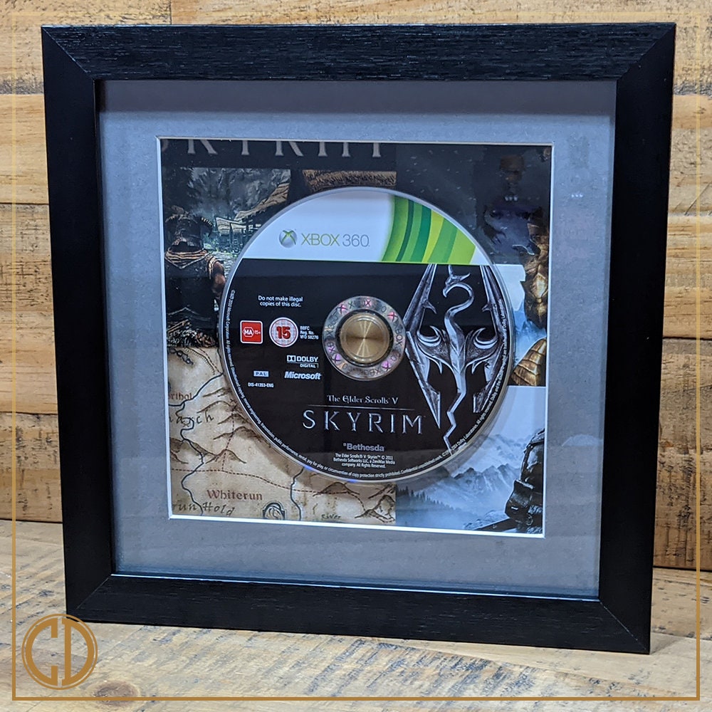 Skyrim Original Mounted Disc - Etsy UK