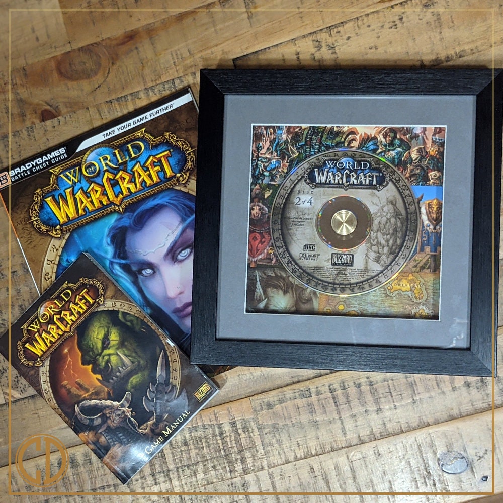 World of Warcraft Original Mounted Disc - Etsy UK