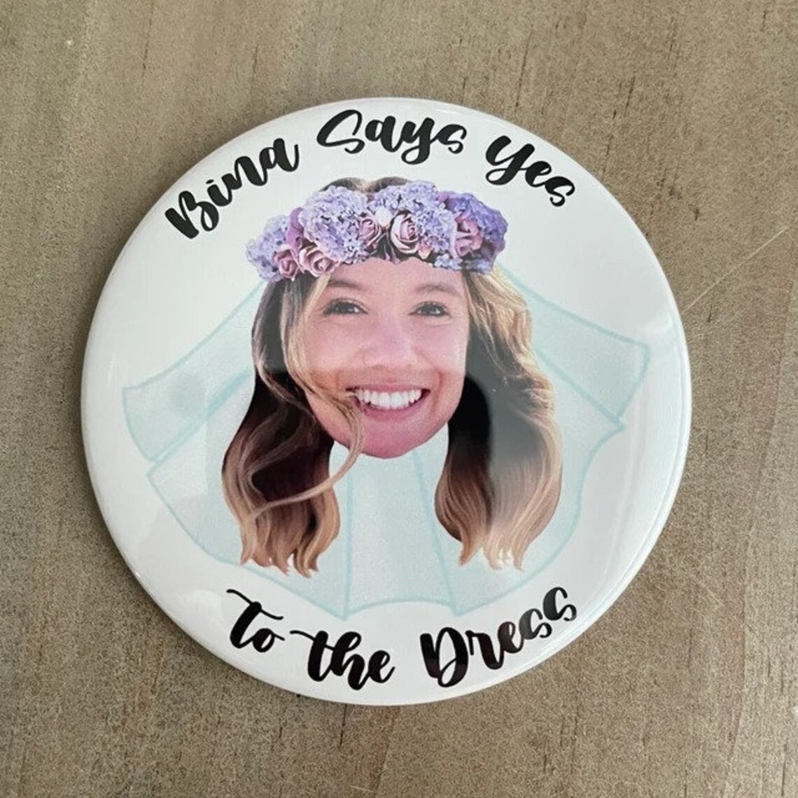 Custom Face Cutout Buttons, Sport Photo Button, Pet Memorial Photo ...