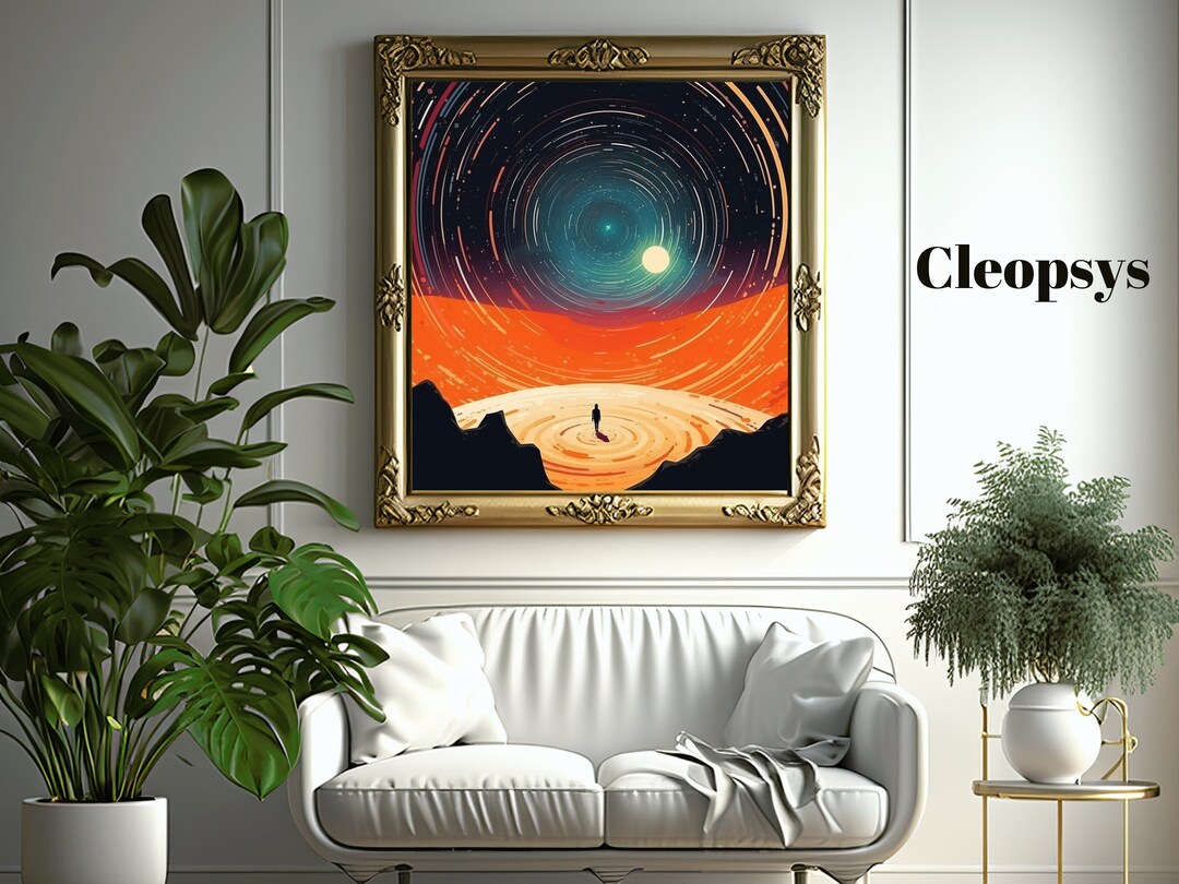 Astral Journey Futuristic Digital Artwork Deep Space Exploration ...