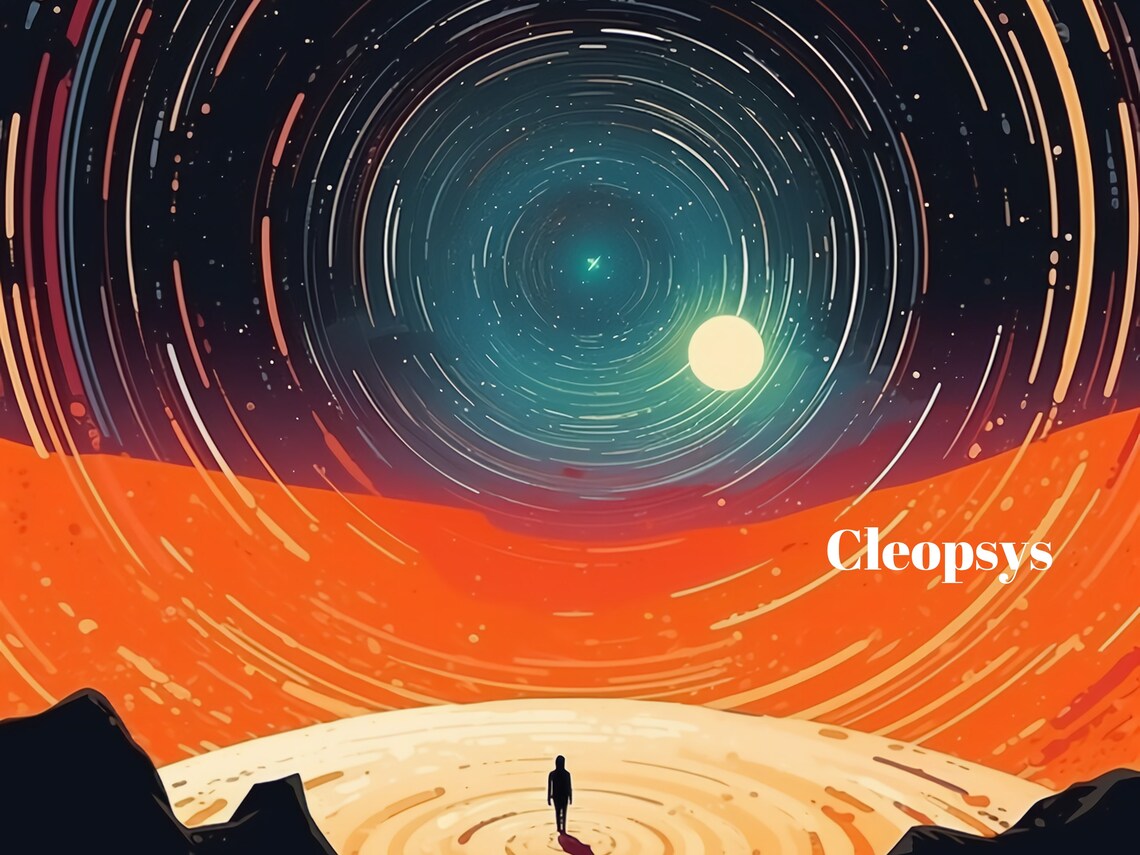 Astral Journey Futuristic Digital Artwork Deep Space Exploration ...