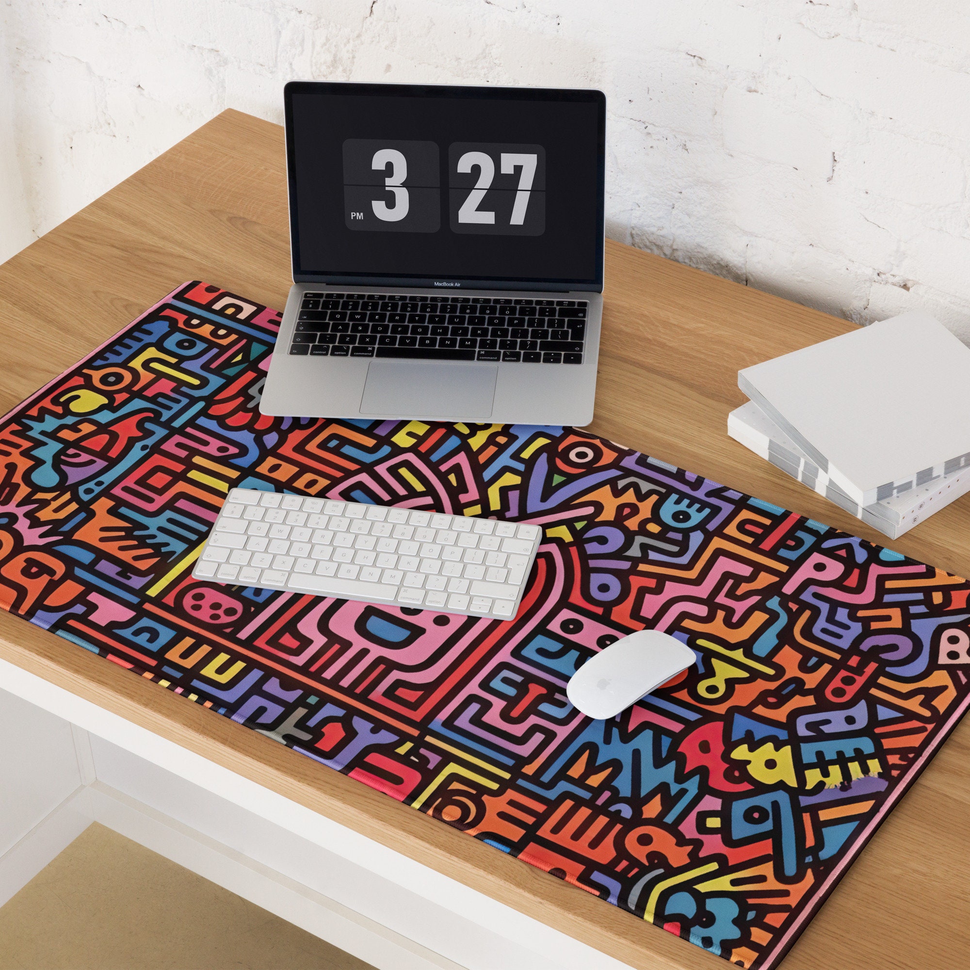 Keith Haring Pop Art Gaming Mouse Pad Graffiti Doodle Art - Etsy