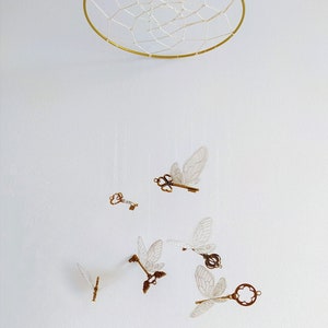 Mobile Flying Keys, Decoration, Baby and Nursery Mobile - Etsy