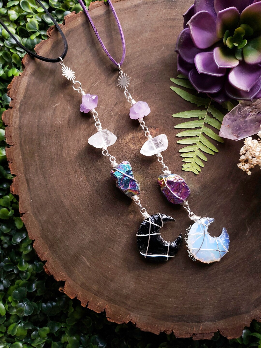 Moon Car Charm, Car Crystal, Custom Car Charm, Witchy Car Charm, Girly ...