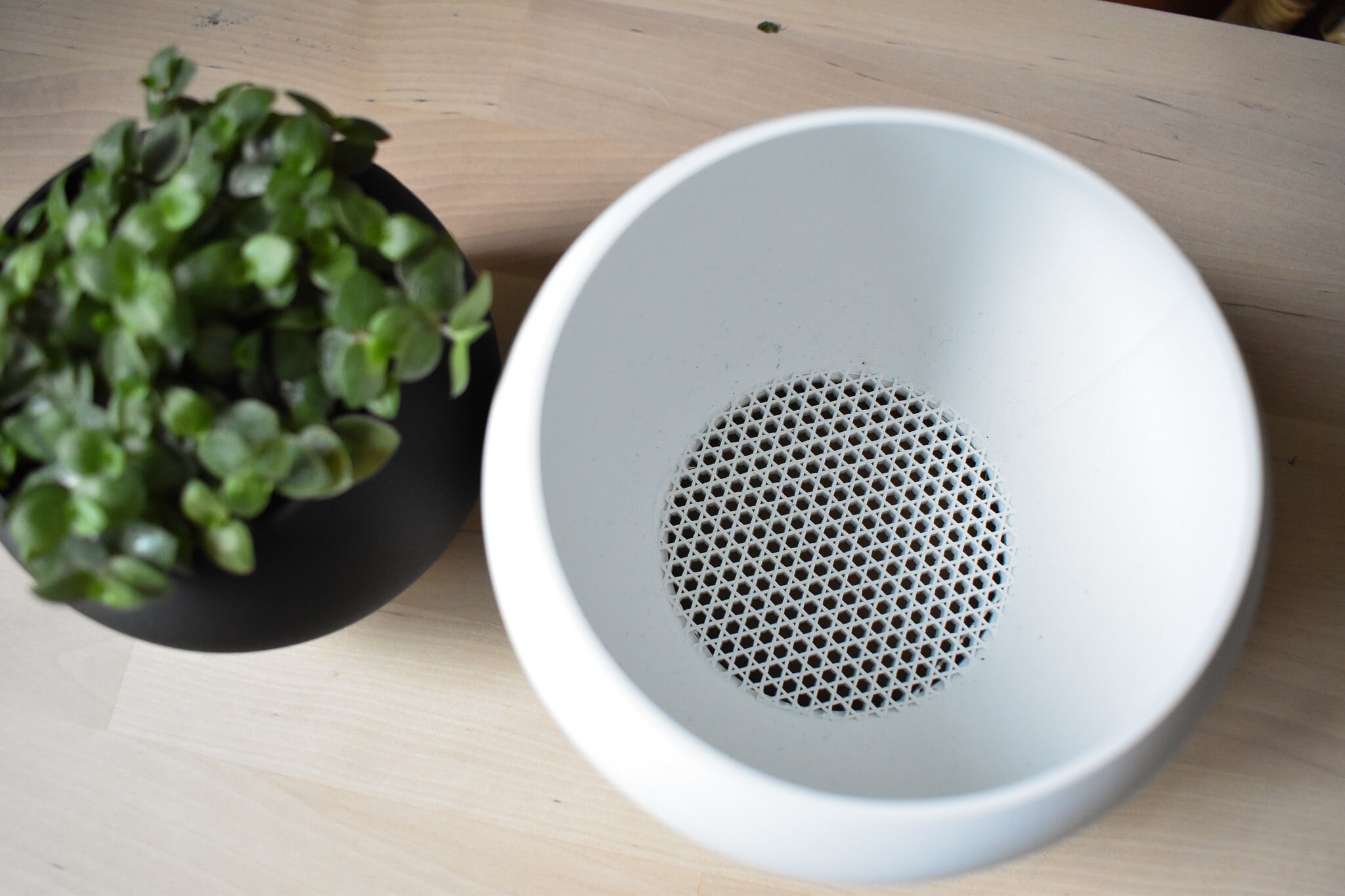 Sphere Planter/pot Plant Pot With Drainage Round Planter | Etsy UK