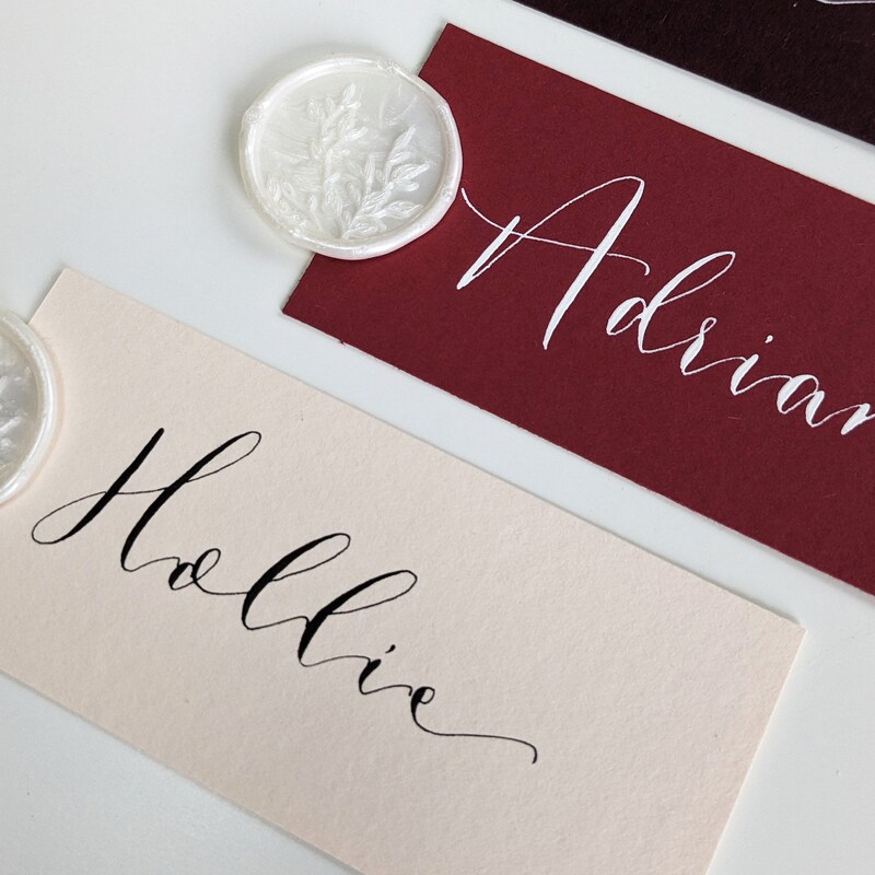 Flat Place Cards - Etsy UK