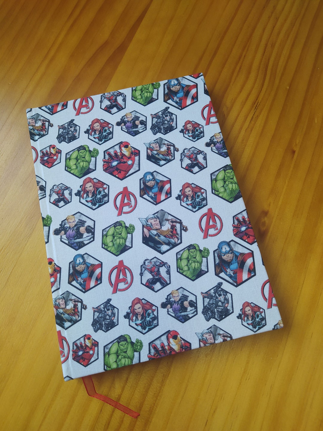 Superheroes Notebook - Etsy