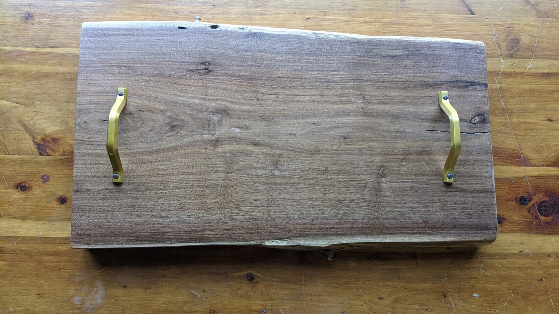 Live Edge Serving Tray Charcuterie Board - Etsy