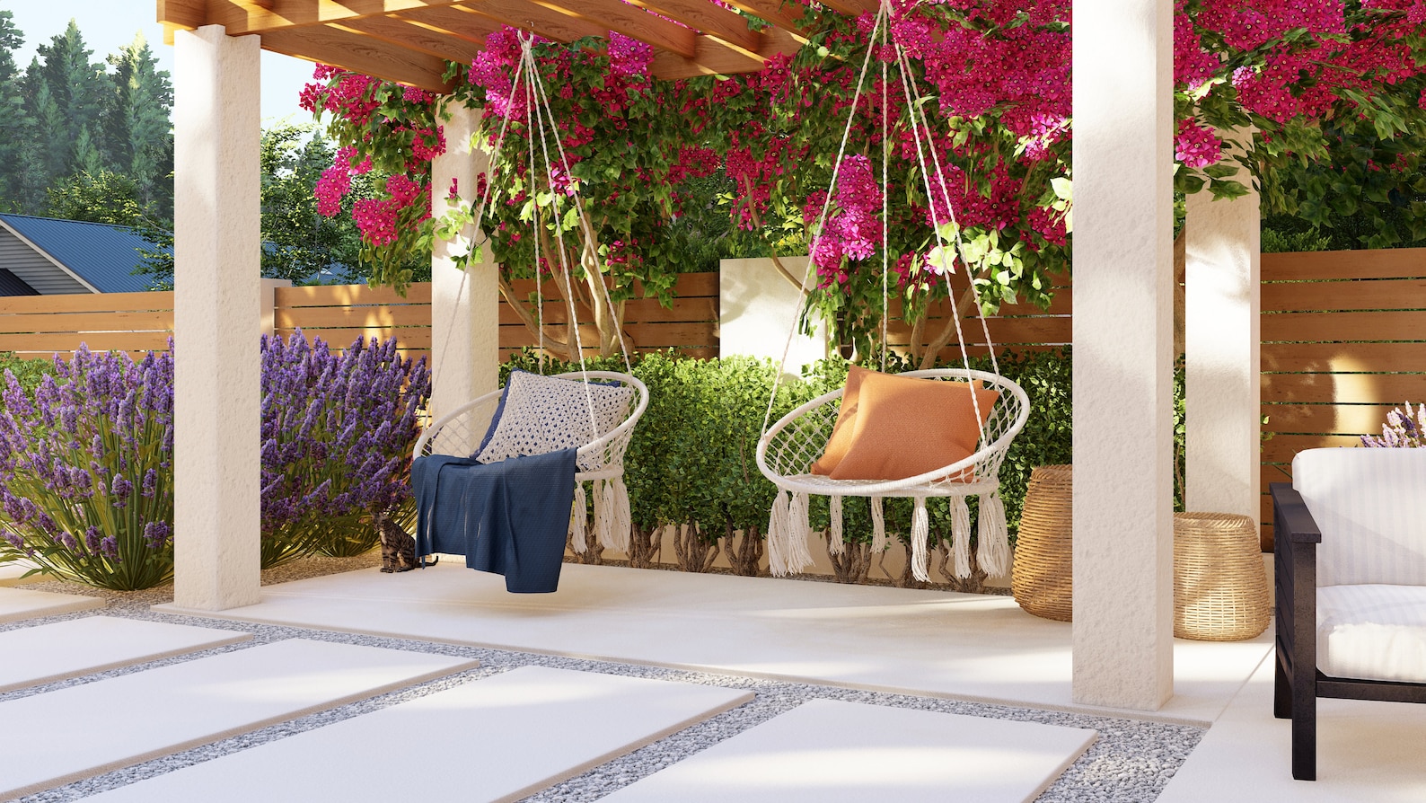 Online Backyard Design Backyard 3D Rendering 3d Rendering - Etsy