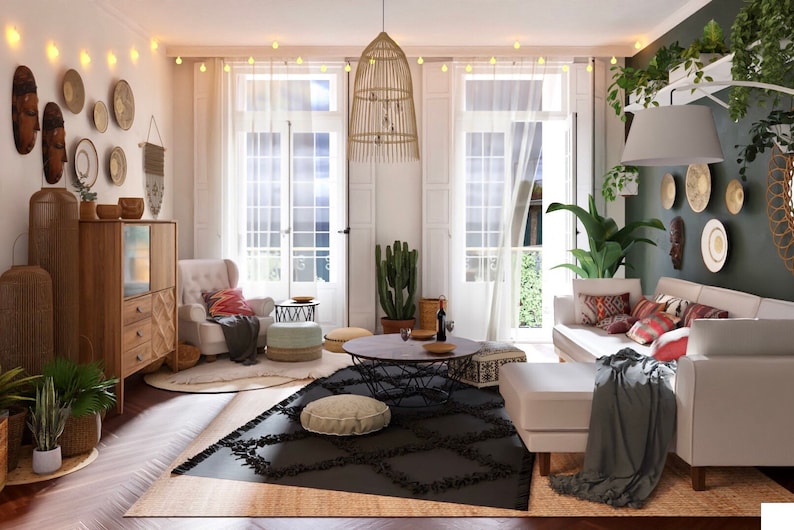 Custom 3D Interior Design Rendering, Realistic Visualization - Etsy