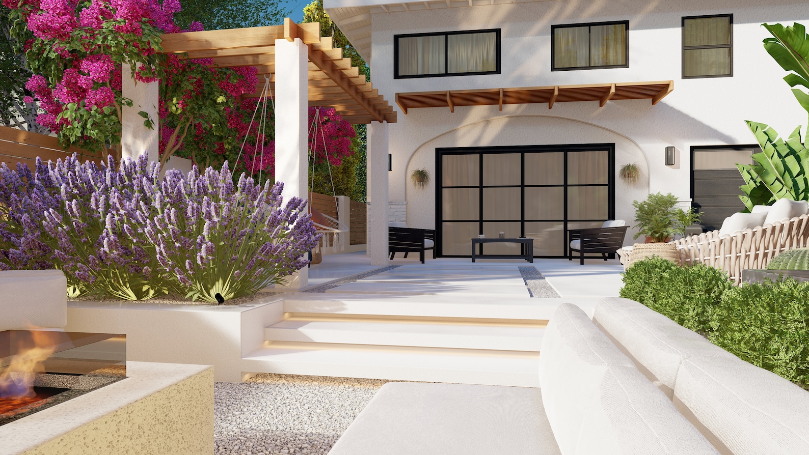 Online Backyard Design Backyard 3D Rendering 3d Rendering - Etsy