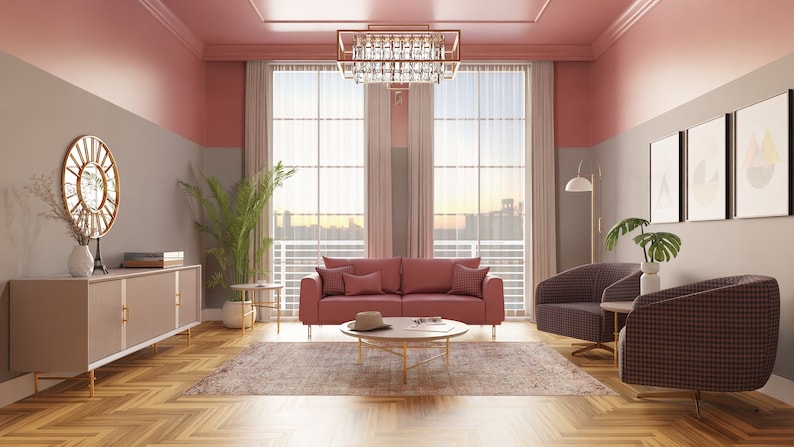 Custom 3D Interior Design Rendering, Realistic Visualization - Etsy