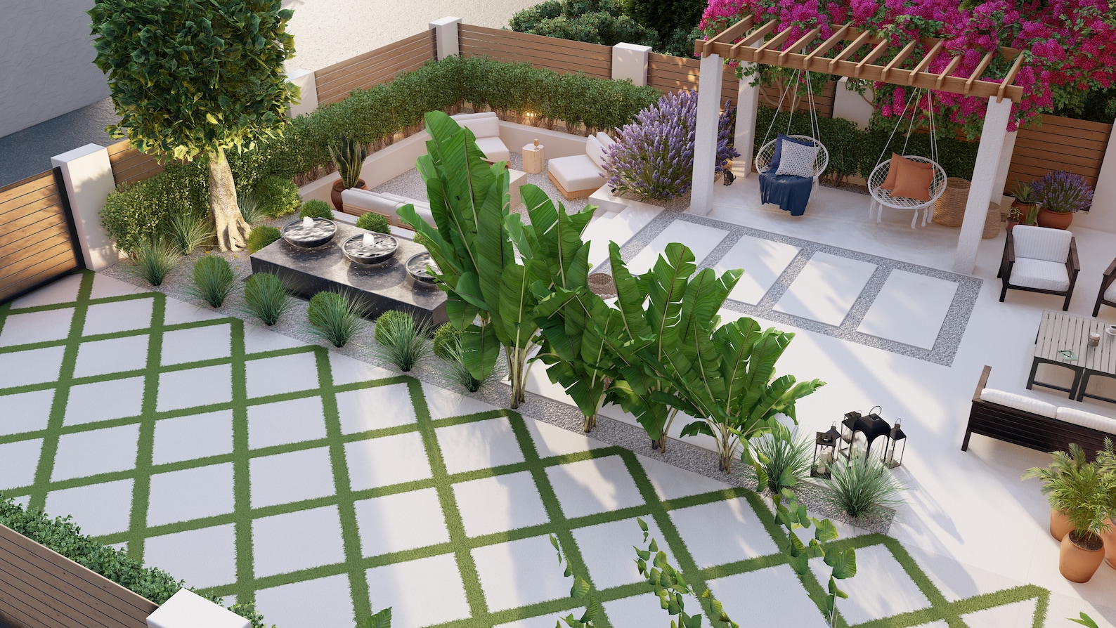 Online Backyard Design Backyard 3D Rendering 3d Rendering - Etsy