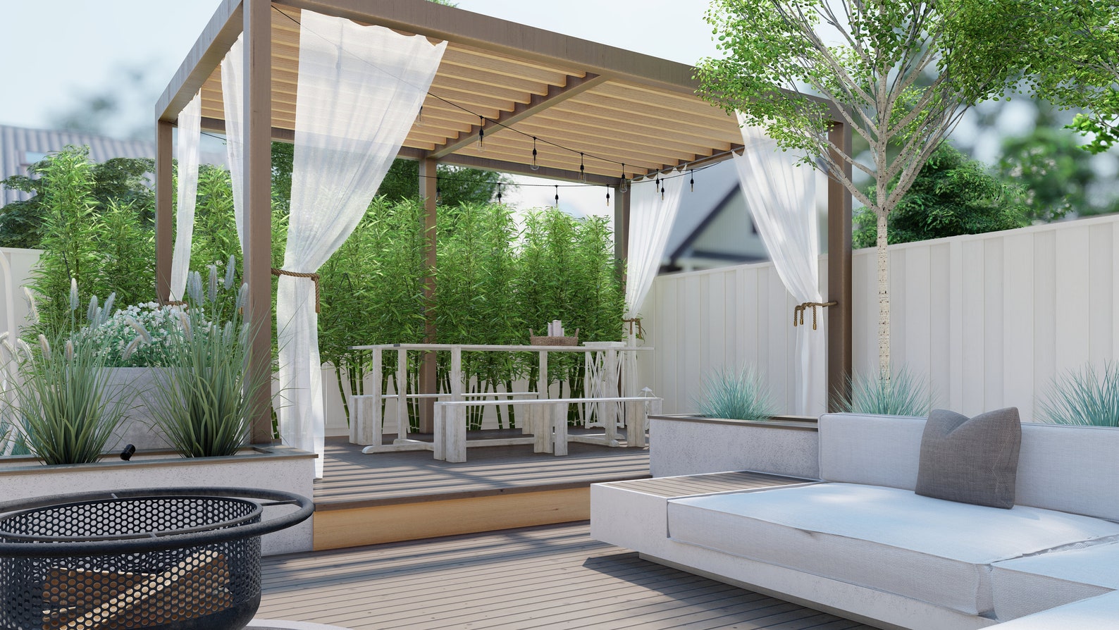 Online Backyard Design Backyard 3D Rendering 3d Rendering - Etsy