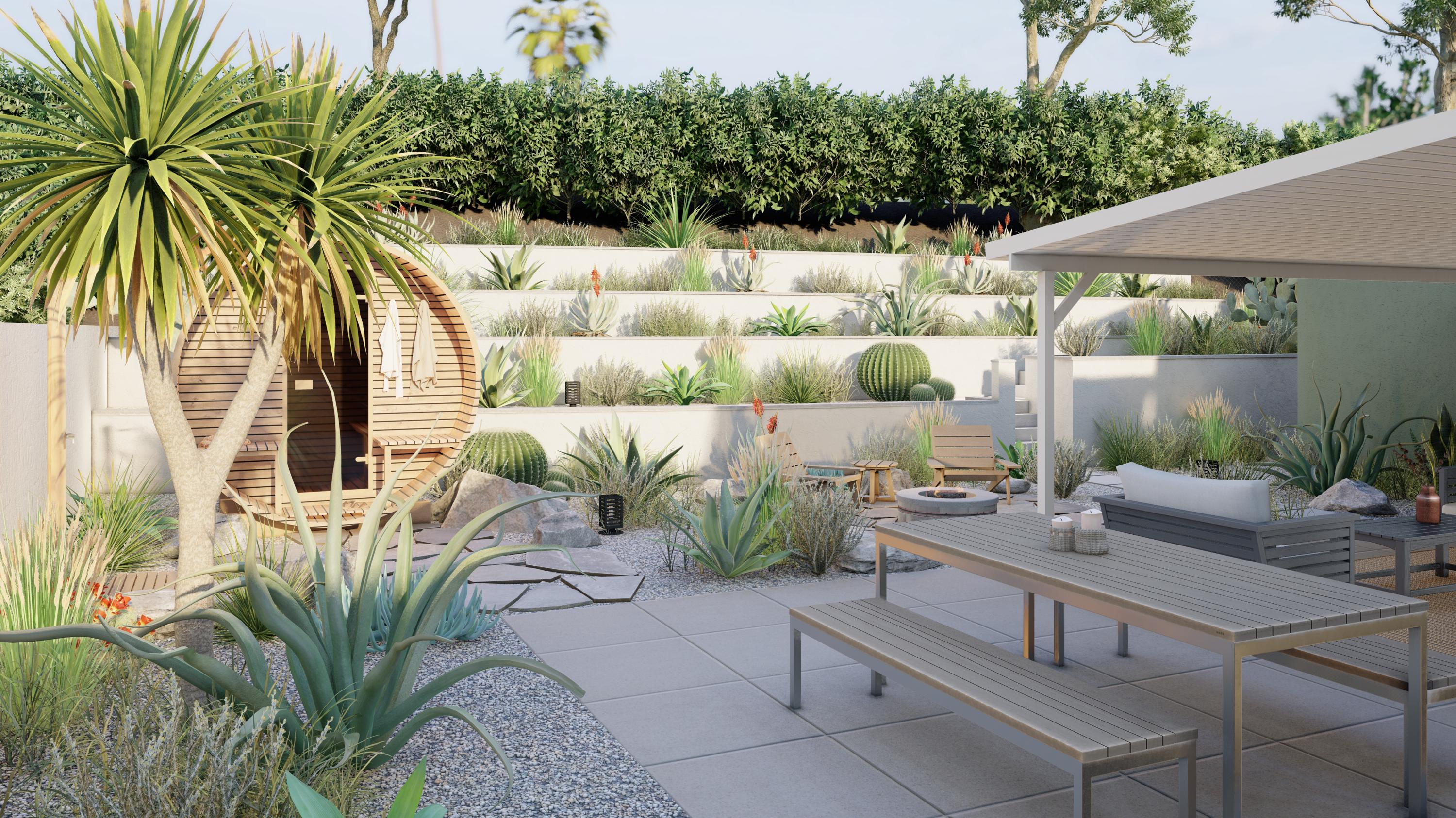 Online Backyard Design, Custom 3D Rendering - Etsy