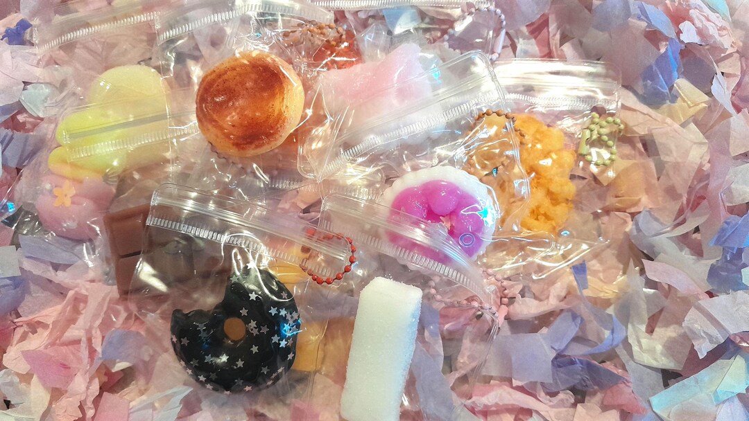 Mini Taba Squishy Keychain Lucky Dip - Etsy UK