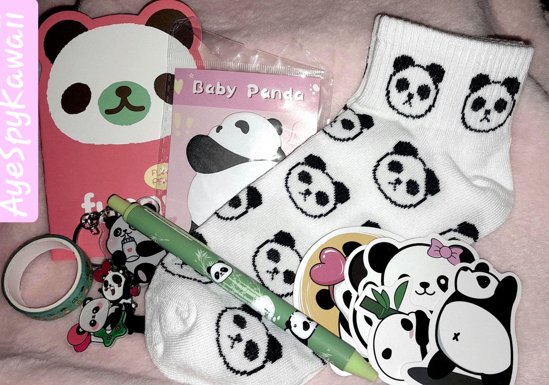 Kawaii Panda Gift Box - Etsy
