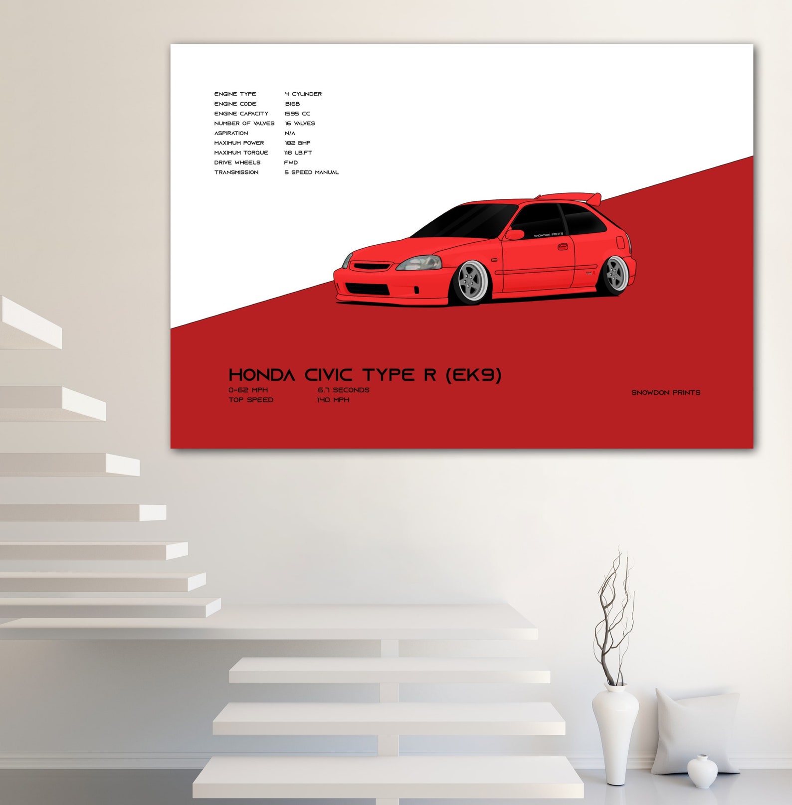 Honda Civic Type R Ek9 Digital Art File Download (Instant Download) - Etsy