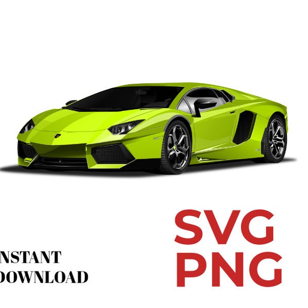 Lamborghini Car Svg - Etsy