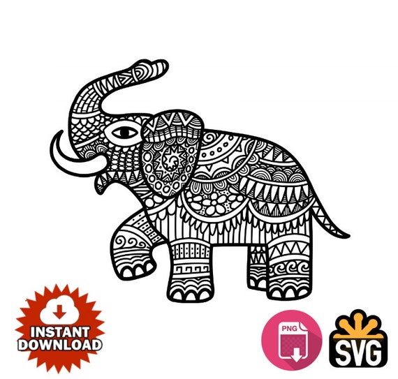 Tribal Elephant Tattoo