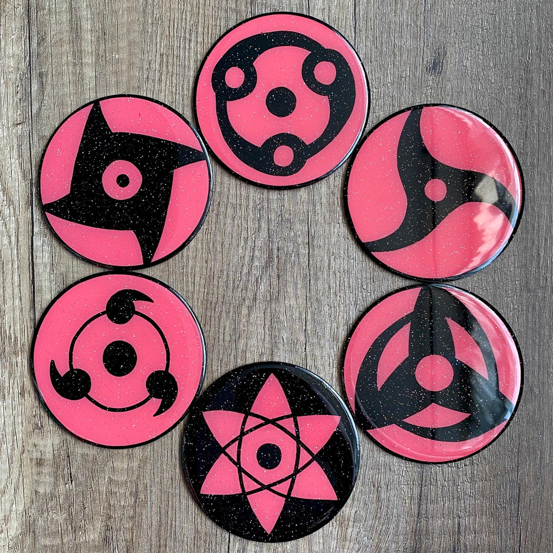 PINK GLITTER Ninja Coaster - Etsy