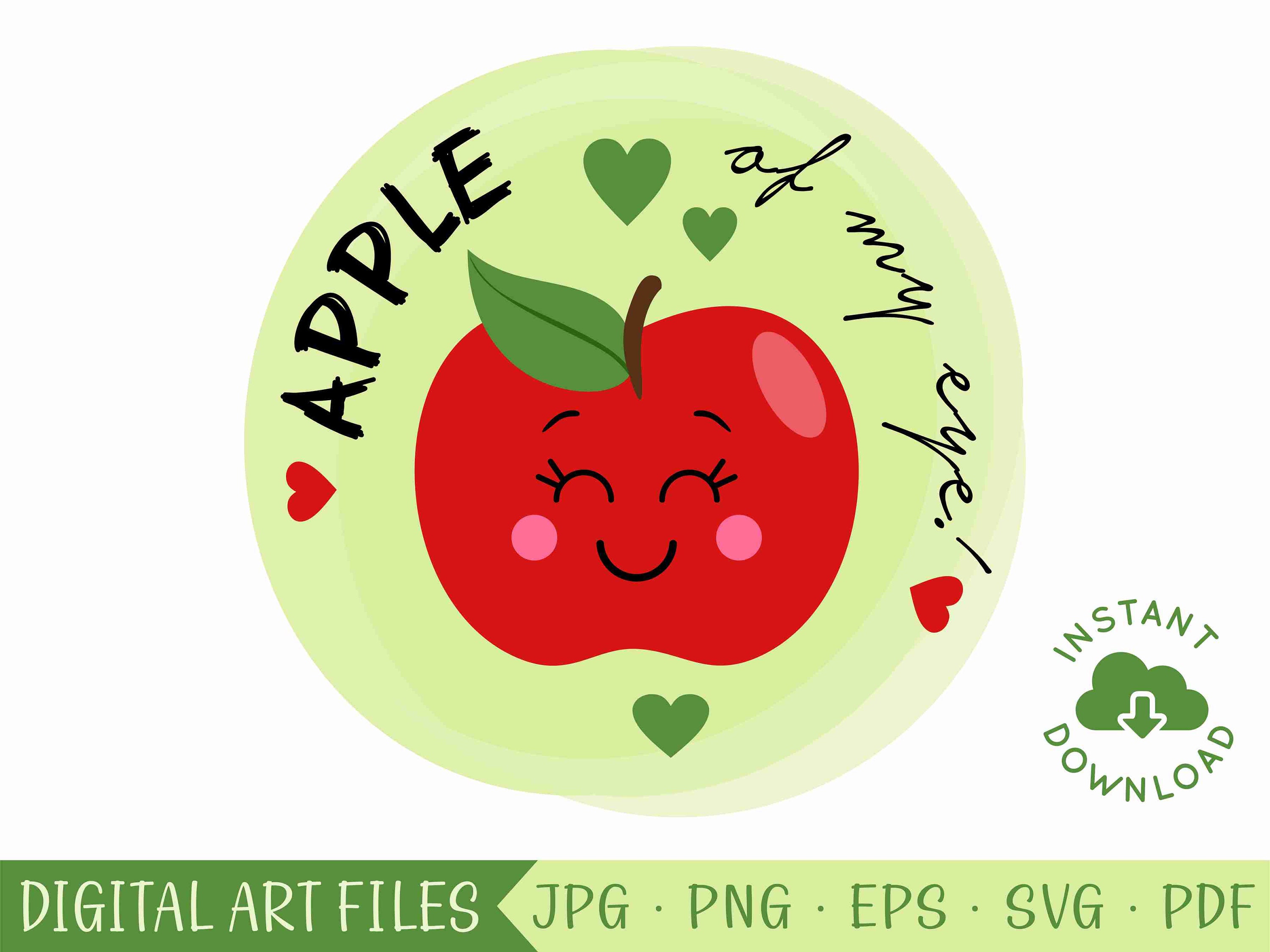 Apple Of My Eye Clip Art