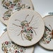 Wildflower Bee // 6 Inch Embroidery Hoop Art // PDF Pattern With ...