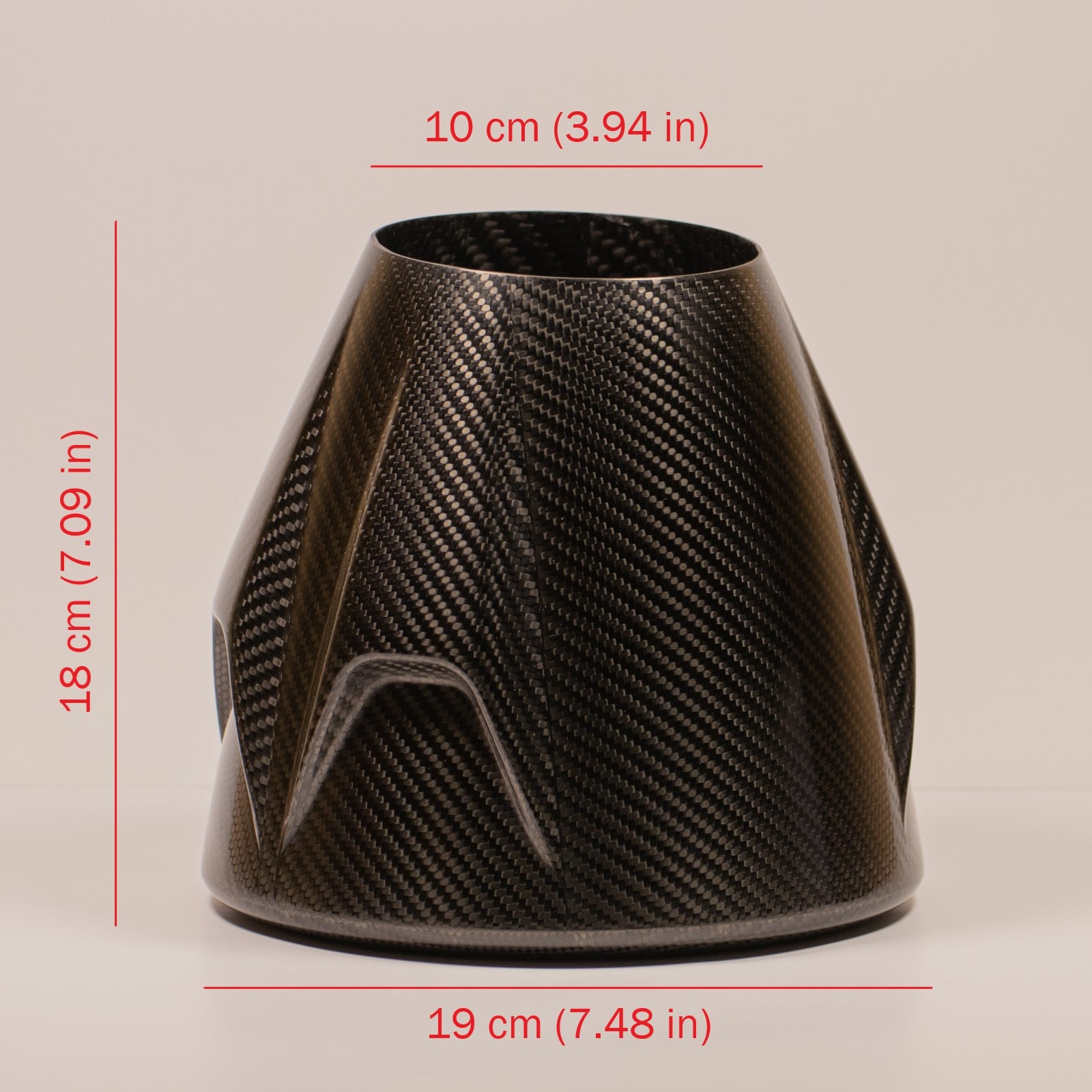 Carbon Fiber Vase. Carbon Fiber Vase Inspired by Spacex Crew Dragon. - Etsy