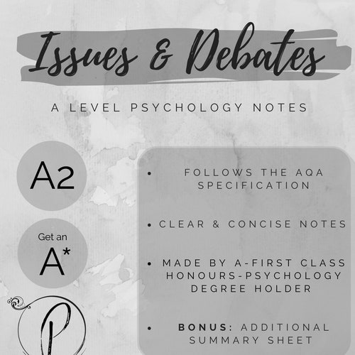 A Level Psychology Memory Revision AQA - Etsy UK