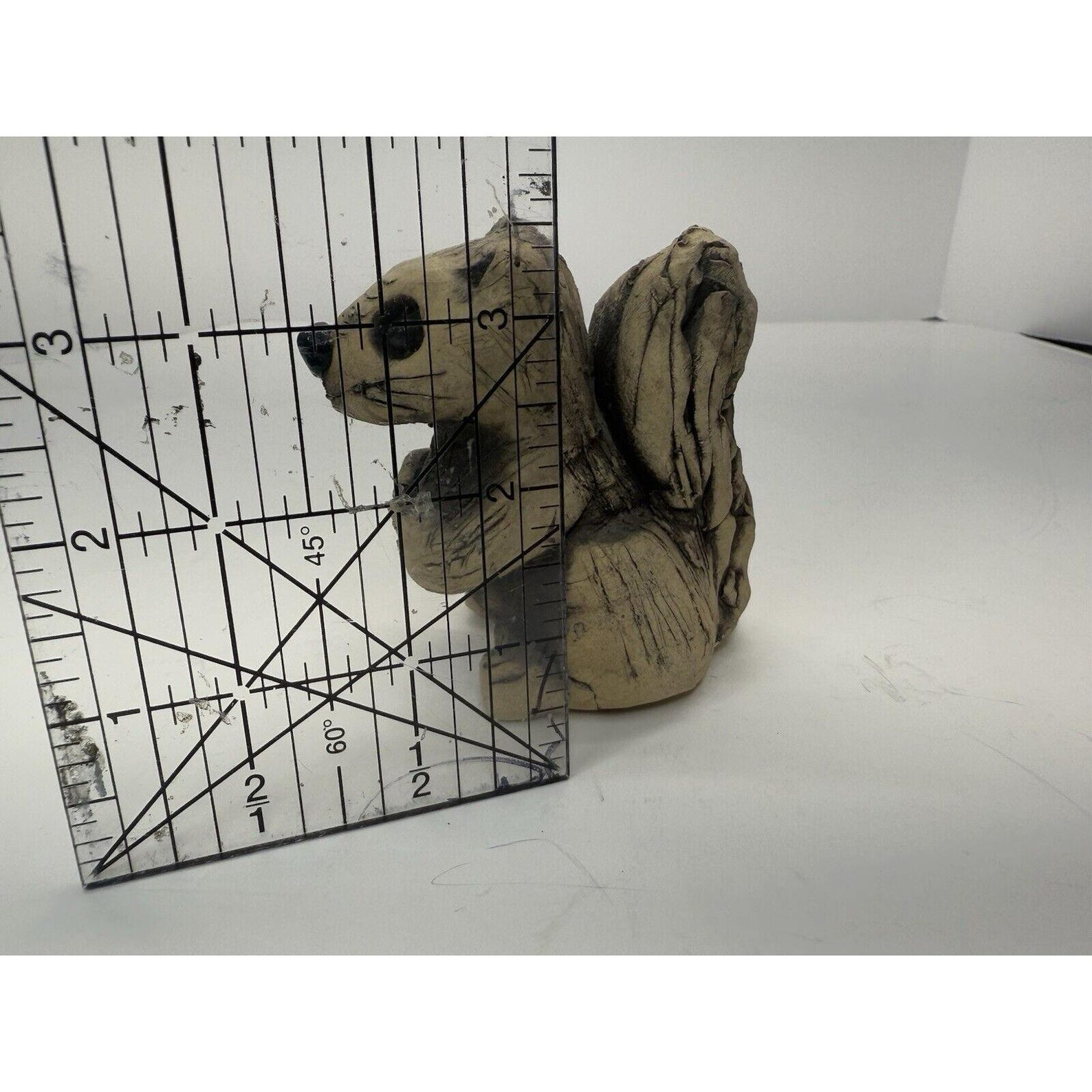 Stone Critters Little Darlin's Carved Stone Squrriel 4" Tall Vintage ...