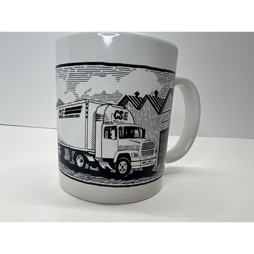 CSE Trucking Co. Con-way Southern Express Ceramic Coffee Mug Tea Cup ...