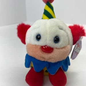 Puffkins 5 Plush Choice of Rufus the Frog, Happy the Smiley Face ...