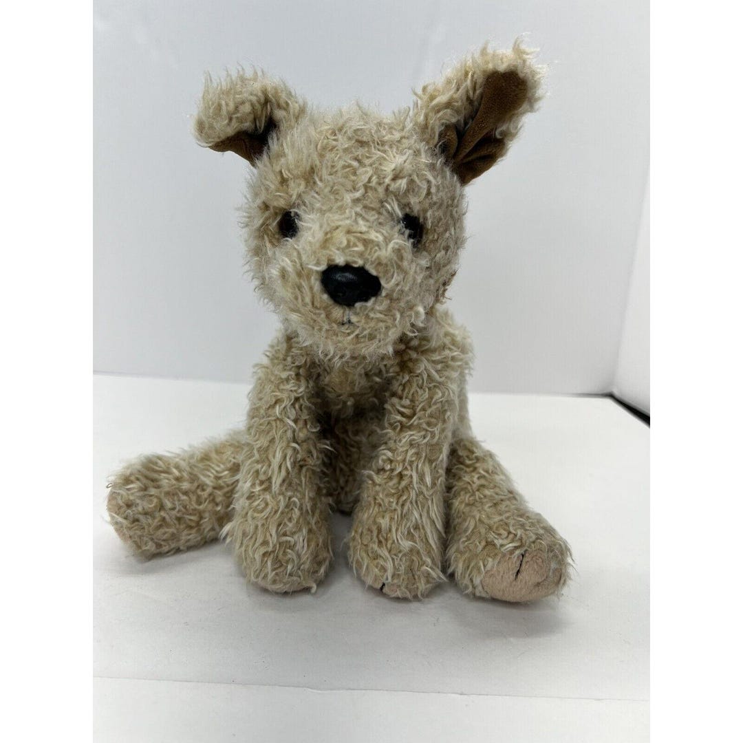 Vintage 1997 Ty Toffee Puppy Dog Plush Stuffed Animal Terrier 10 Shaggy ...