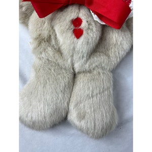 1983 Vintage Hallmark Stuffables Bayberry Girl Bear Christmas Stocking ...