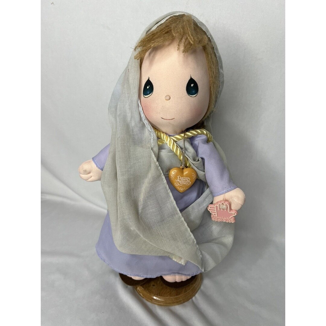Vintage Precious Moments Applause Mary Doll From Nativity Set Holy ...