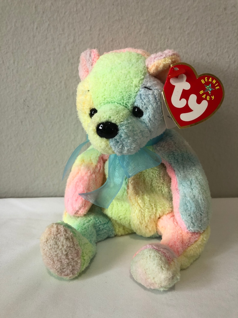 Ty Beanie Babies. Choice of Tye Dye Bear Group 2 | Etsy