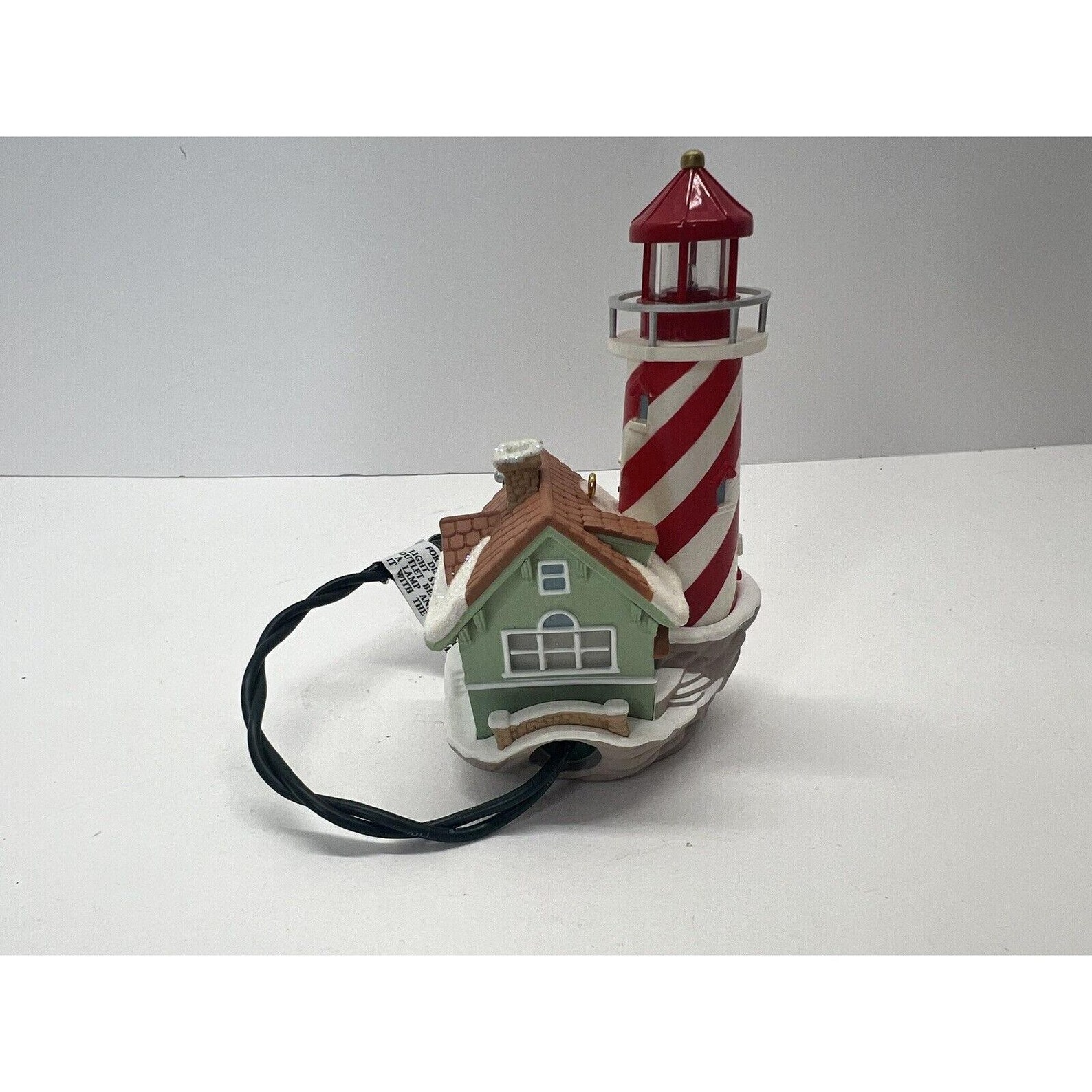 Hallmark Keepsake Ornament Lighthouse Greetings 2003 Flashing Magic ...