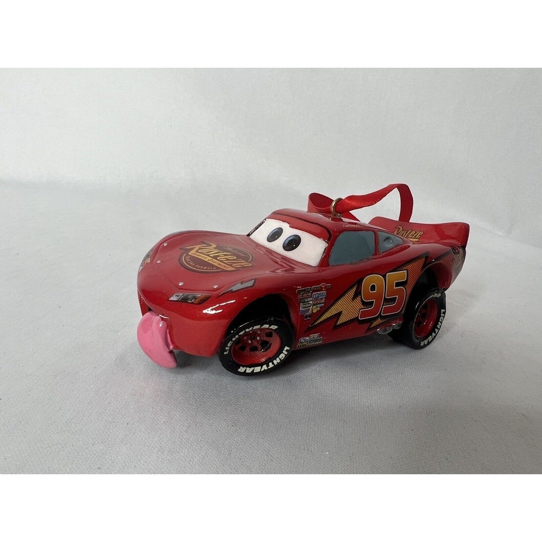 Cars Lightning Mcqueen Red Rust-eze Car 4 Christmas - Etsy