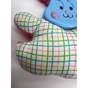 Fisher Price Soft Shakes Rabbit Bunny Rattle Plush 6 Inch 654 Stuffed ...