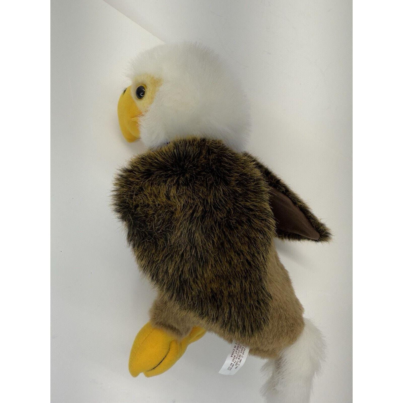 Bald Eagle Plush Logo Bear 12 Inch Point Eagles Removable Blue Shirt ...