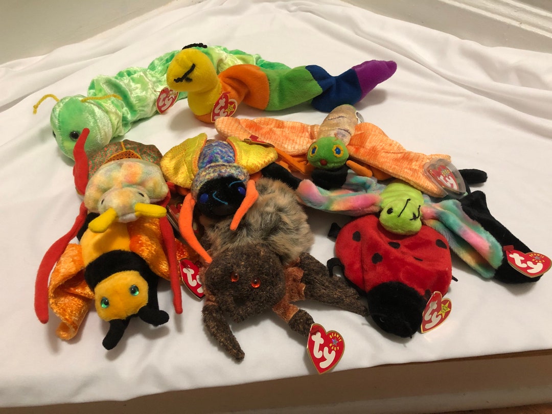 Ty Beanie Babies Insect Choice: 90s-2000s Collectible Plush - Etsy