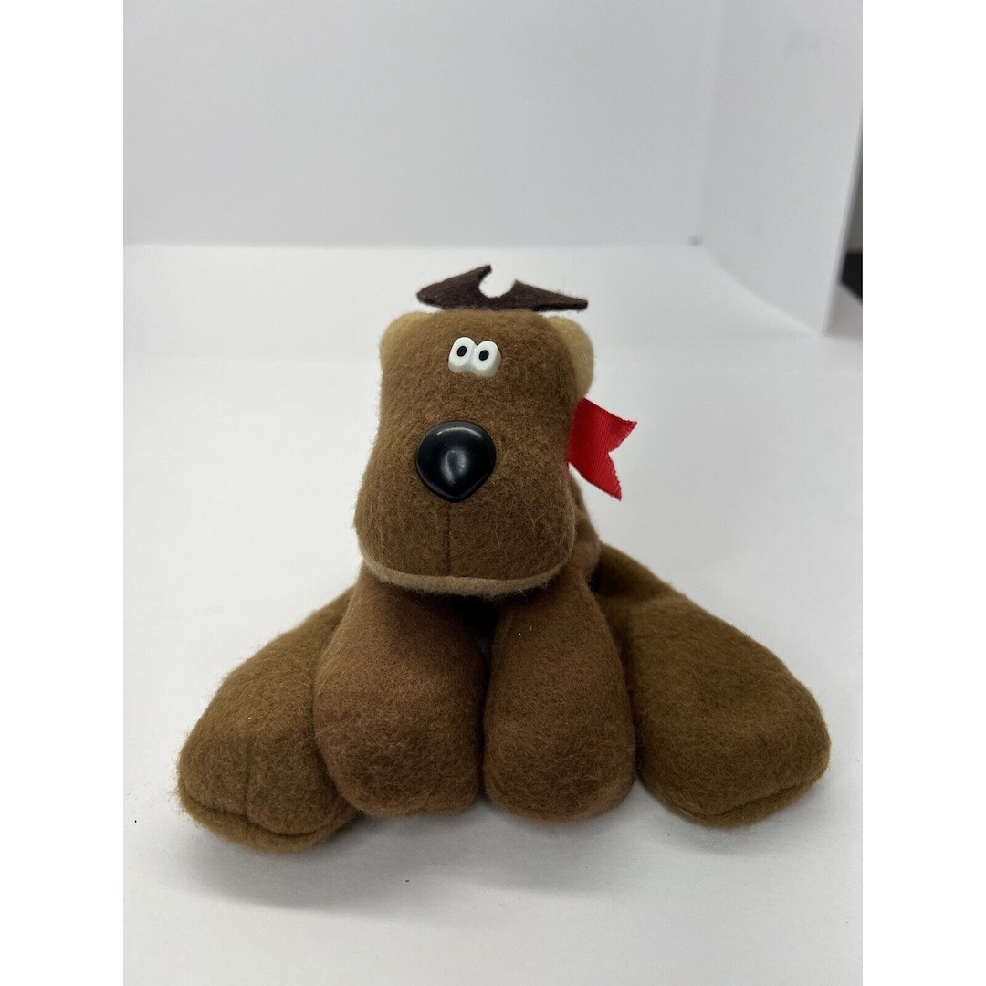 Vintage Hallmark Rodney Reindeer Plush 10 Inch Stuffed Animal Toy ...