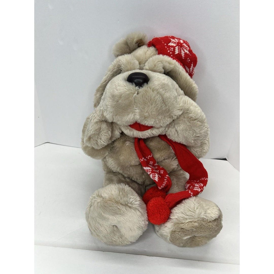 Commonwealth Kris Krinkles Plush Shar Pei Dog Target Christmas 18 ...