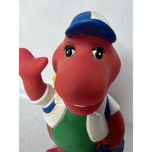 Vintage 1992 Barney Purple Dinosaur Coin Piggy Bank Back to School With ...