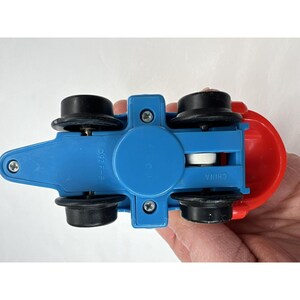 Vintage 1992 Fisher Price Geo Trax Flip Track Train Engine #2 Plastic ...