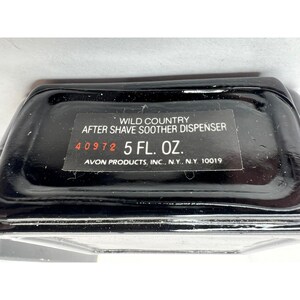 Vintage Collectible Avon Wild Mustang Wild Country After Shave ...