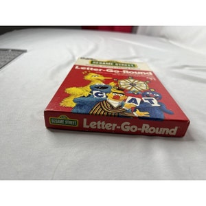 Sesame Street Letter-go-round IBM Tandy Computer Game Software W/ Box ...