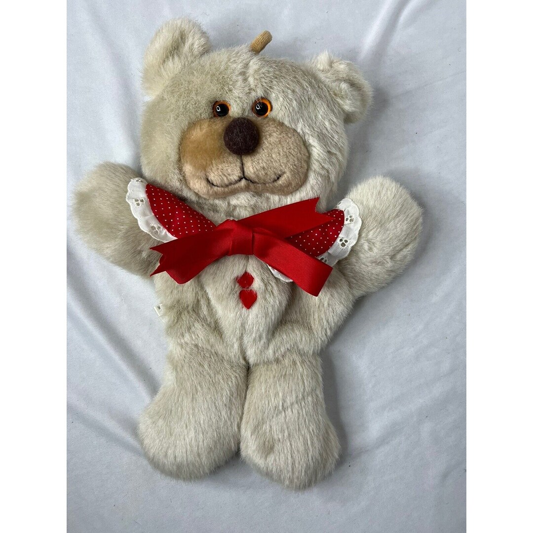 1983 Vintage Hallmark Stuffables Bayberry Girl Bear Christmas Stocking ...