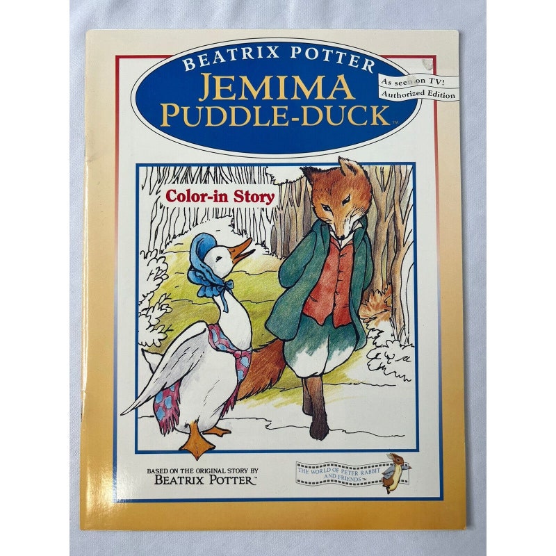 Jemima Puddle Duck - Etsy