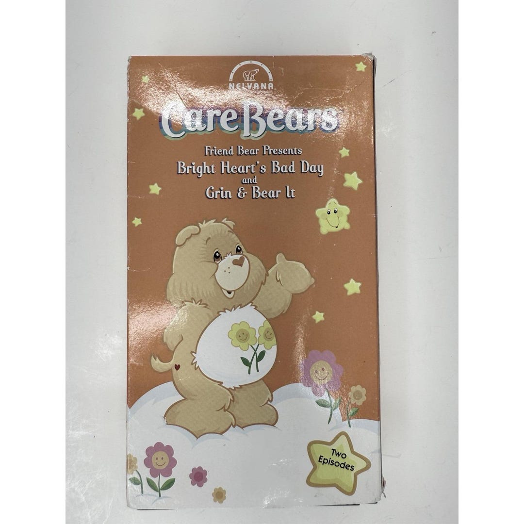 Care Bears Friend Bear Presents Bright Hearts Bad Day and Grin & Bear ...